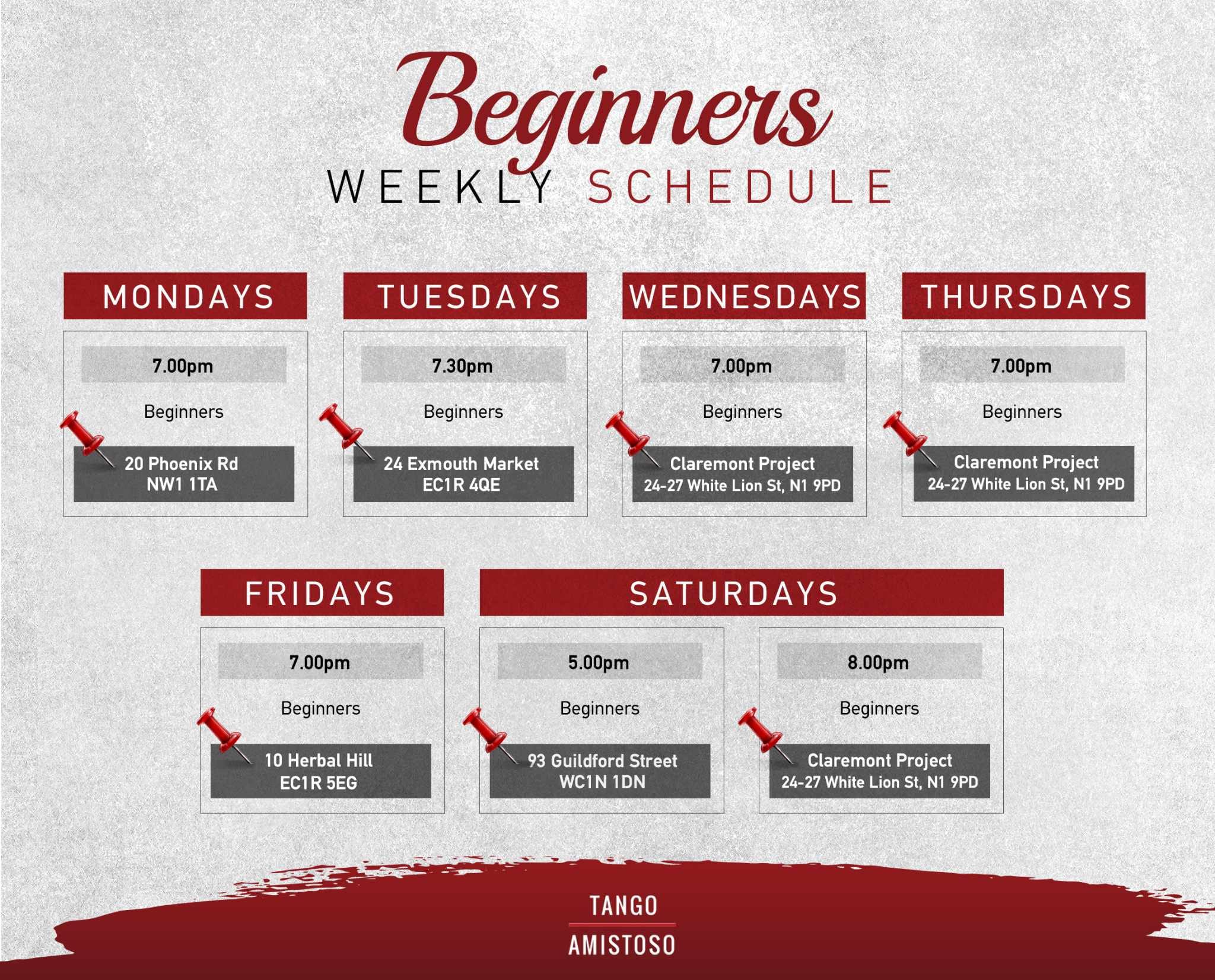 Beginners Tango Classes in London - Welcome to Tango Amistoso