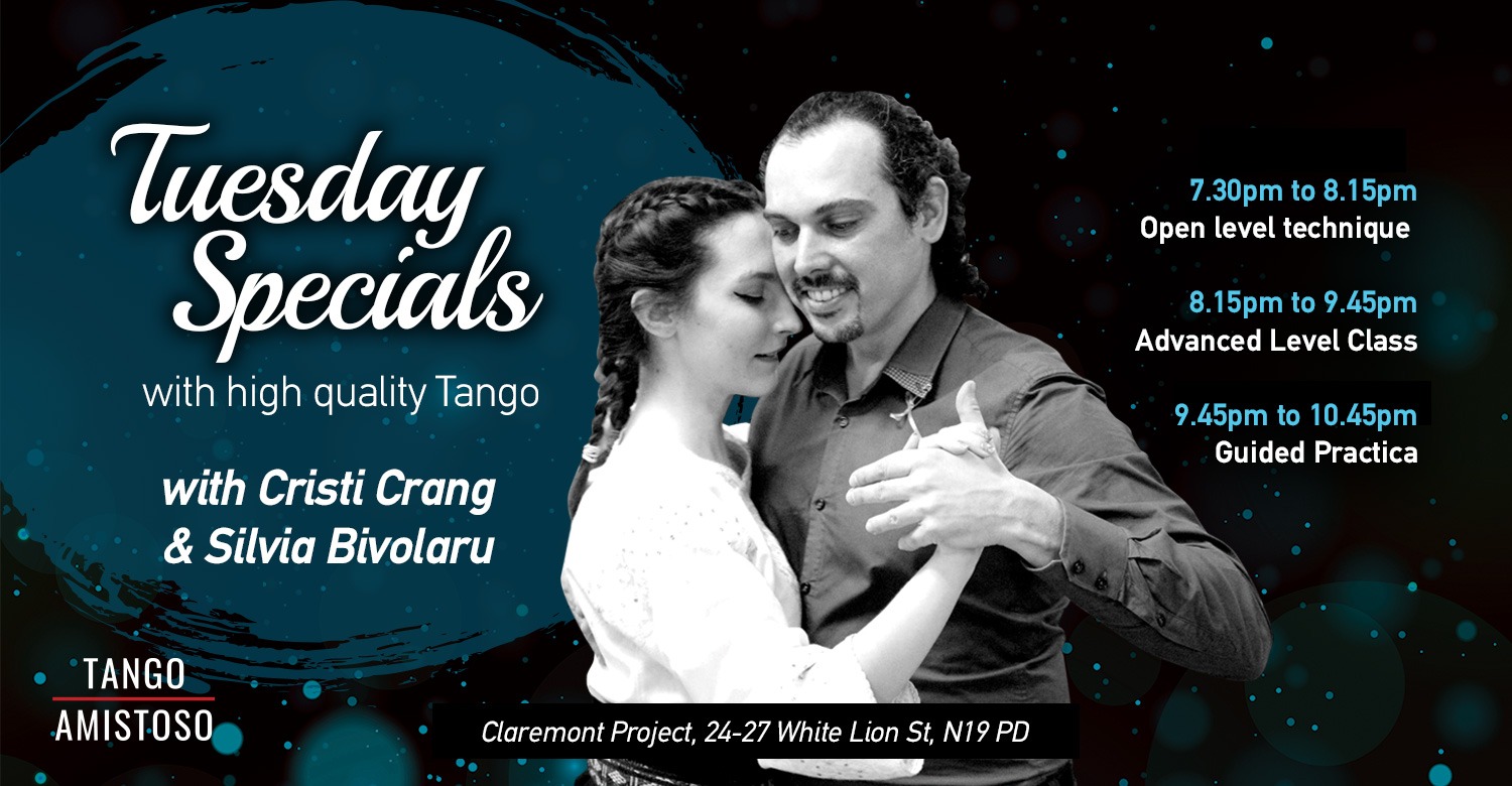 Tuesday Special Tango Classes - Tango Amistoso | Tango Classes London